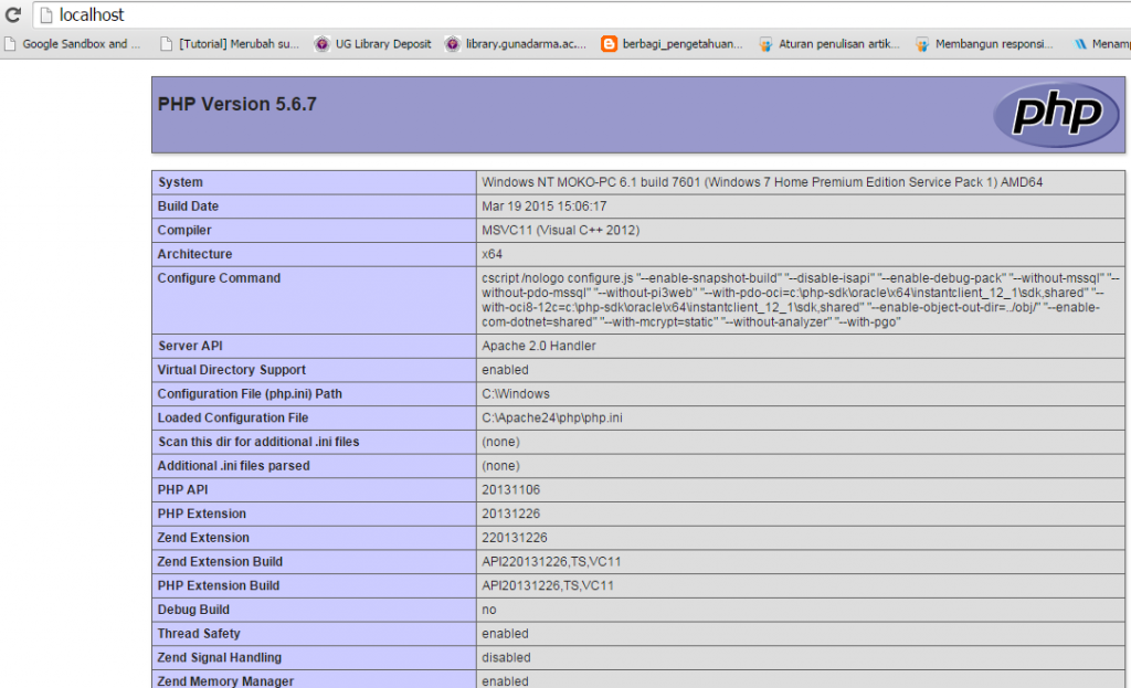 php localhost - latcoding.com